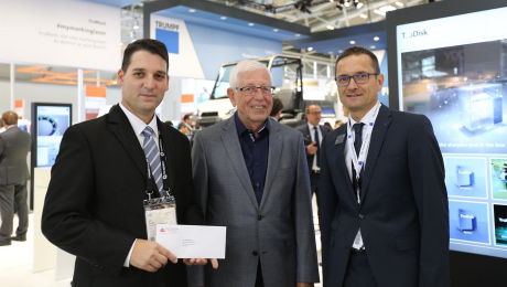 Laser pioneer Dr. Paul Seiler receives the prestigious Schawlow Award